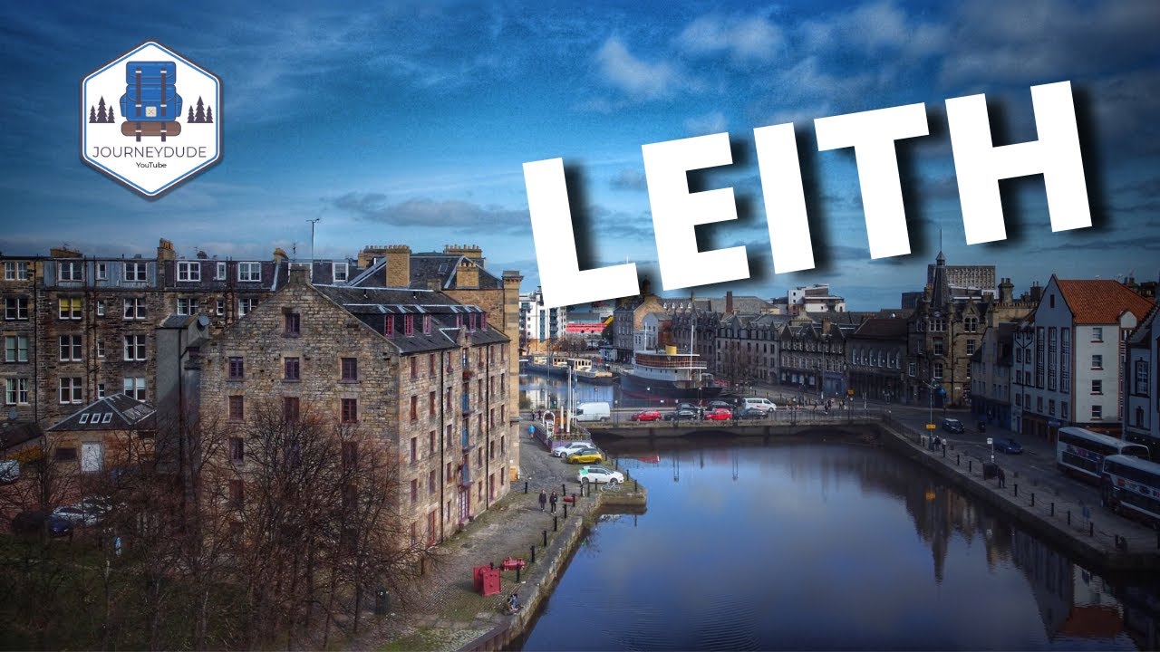 Leith Scotland, walk and drone in 4k - YouTube