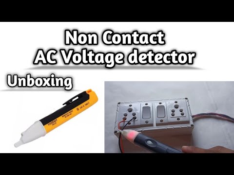 Non Contact AC Voltage Detector || Voltage Tester Pen || Touch Less ...