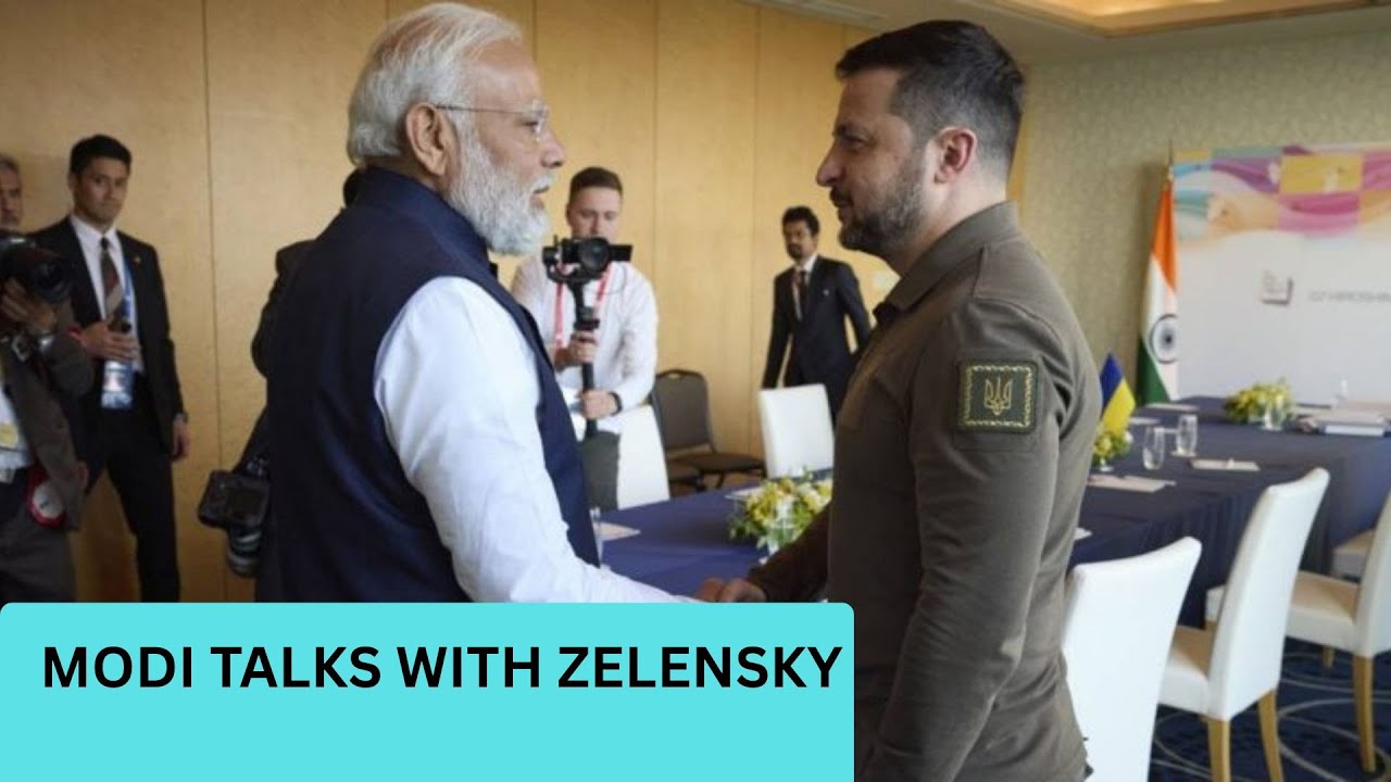 PM Modi talks with zelensky - YouTube