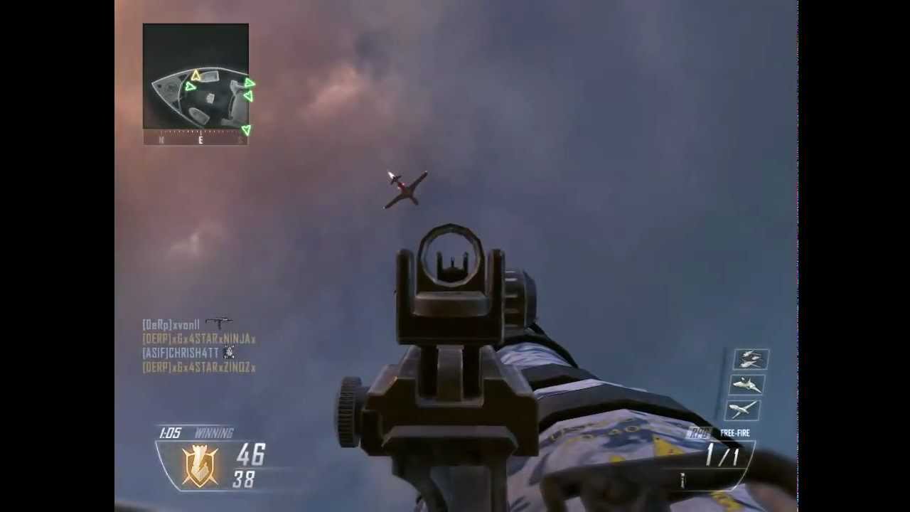 How to shoot down an aircraft with the RPG in Black ops II. - YouTube