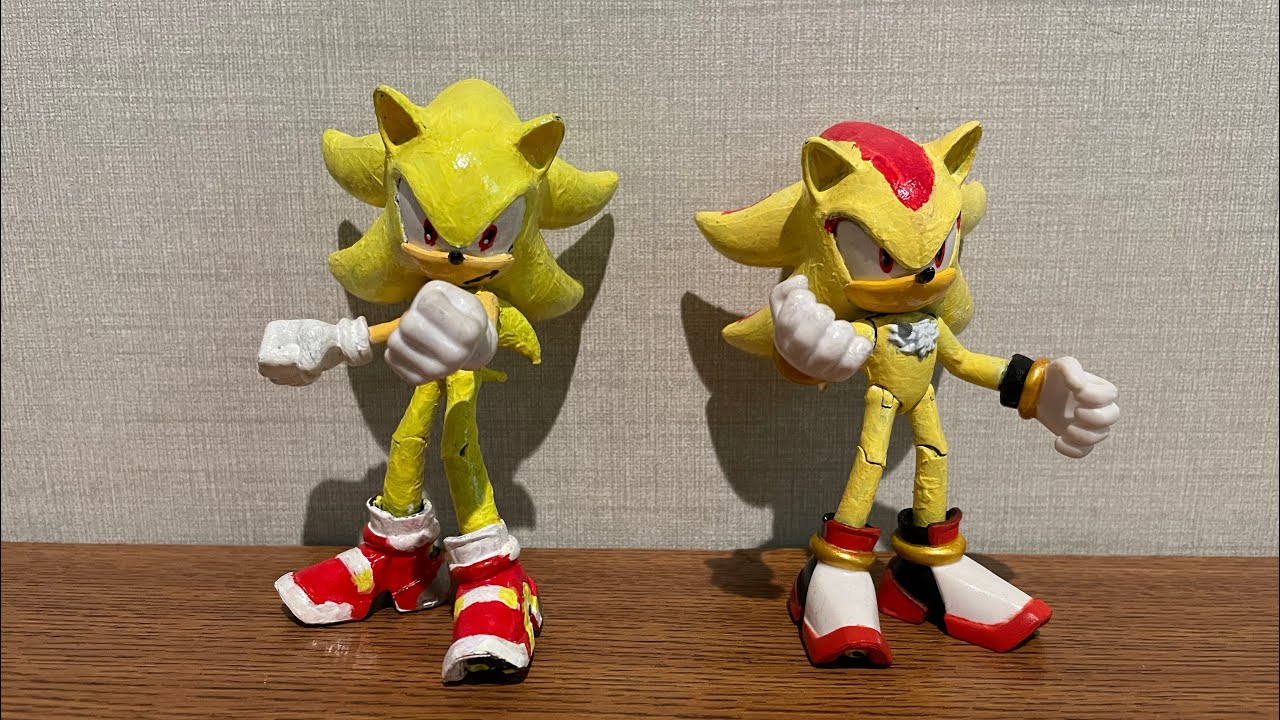 Sonic Adventure 2 Super Sonic (Custom) Figure - YouTube