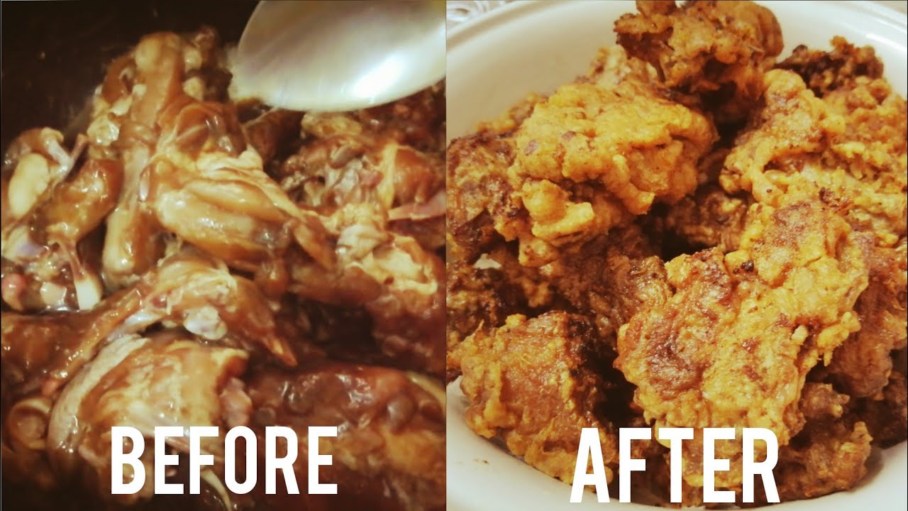 How to cook crispy chicken bones ( chicken buto buto), so delicious and ...