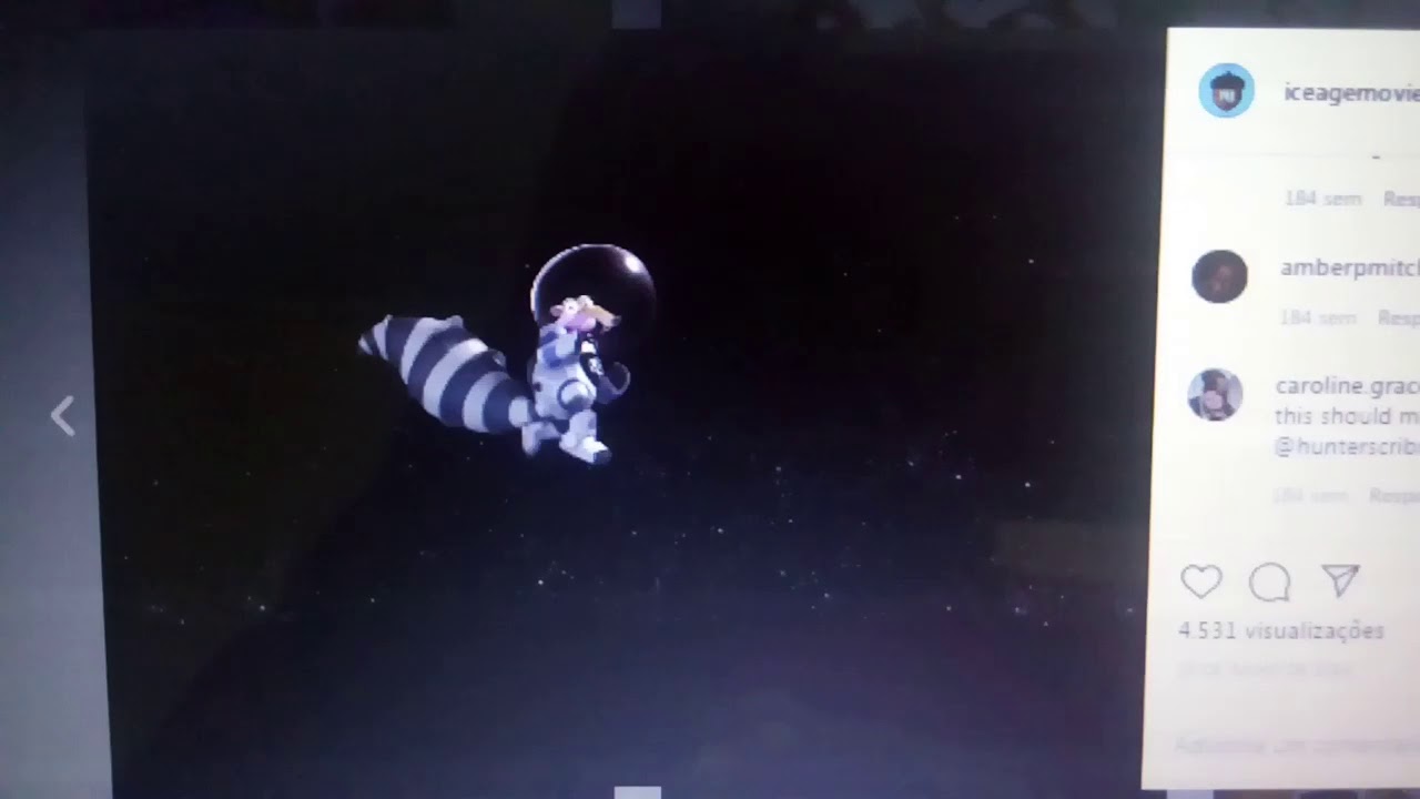 Ice Age: Collision Course TV Spot Scrat Dancing - YouTube