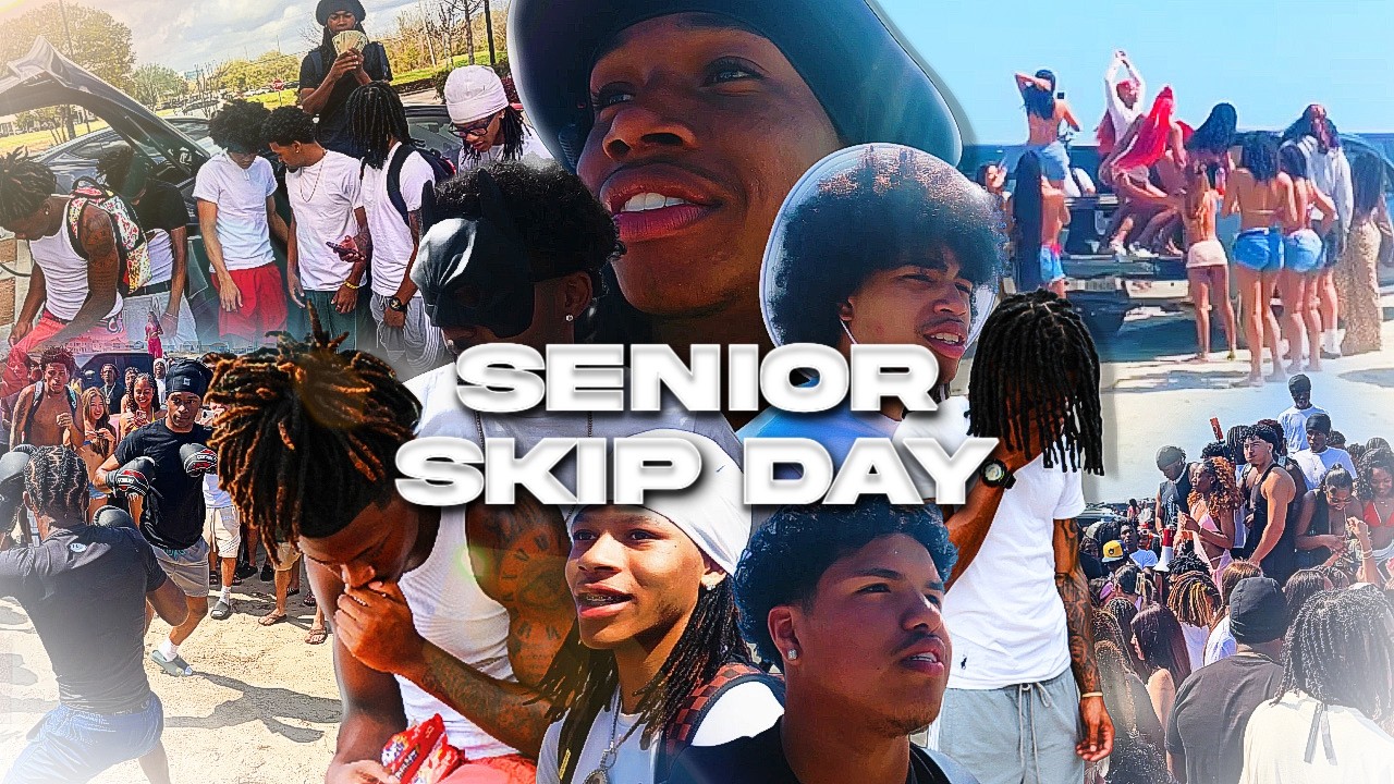 HOUSTON SENIOR SKIP DAY 2026! - YouTube