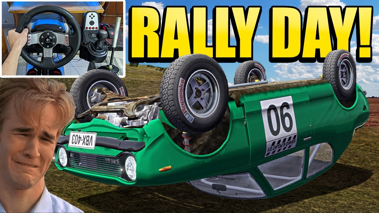 WORST Rally Driver in My Summer Car W/ Logitech G27 + Wheel Cam #43 ...