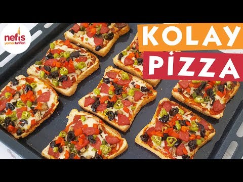 Kolay Pizza Tarifi - Pizza Tarifleri - Nefis Yemek Tarifleri