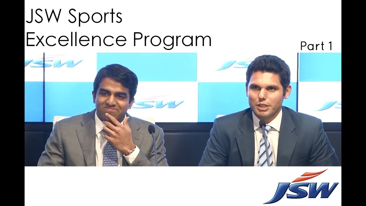 JSW Sports Excellence Program - Press Breifing with Mr. Parth Jindal ...