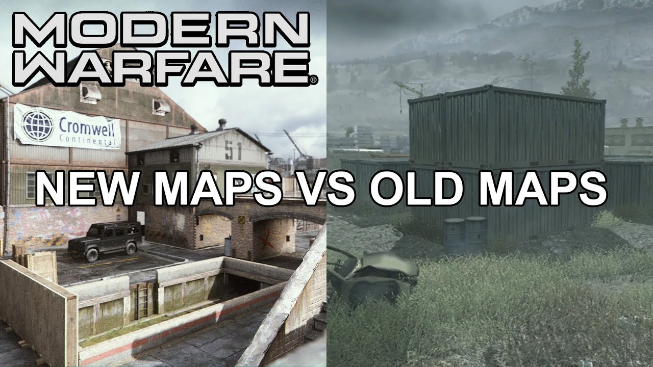 NEW VS OLD/REMASTERED MAPS | MODERN WARFARE - YouTube