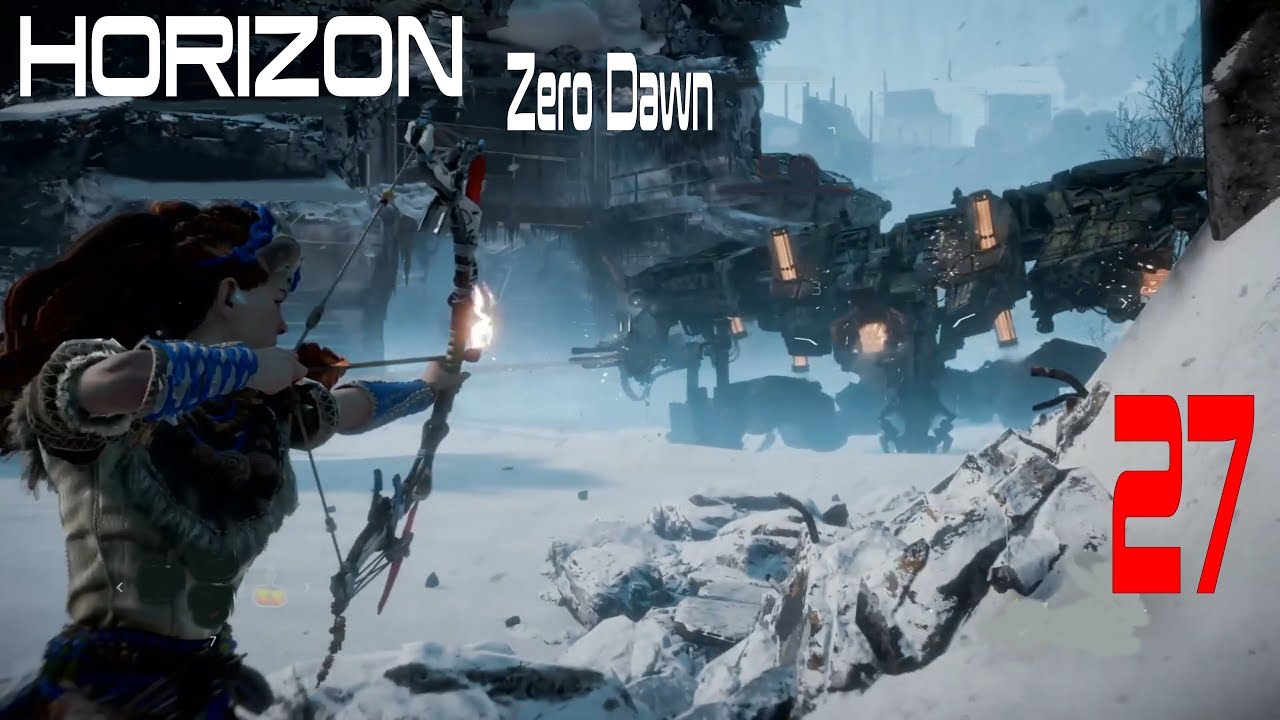 Let's Play Horizon Zero Dawn Ep 27 Destroy the Deathbringer - YouTube