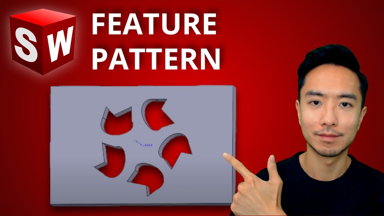 Solidworks Feature Patterns - YouTube