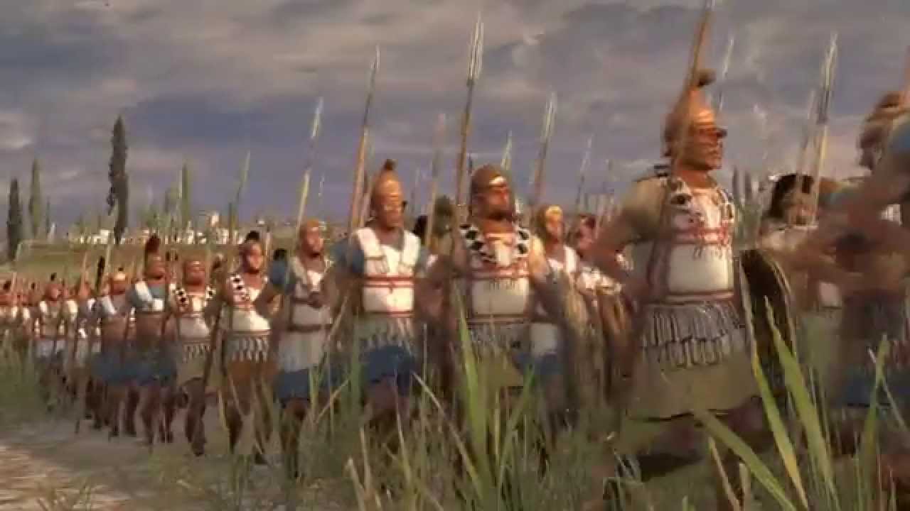 Rome Total War Greek faction intro remake - YouTube