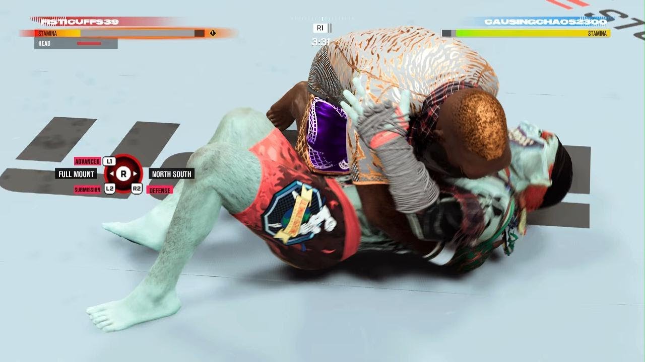EA SPORTS UFC 5 NASTY DAMAGE, FOOT TO THE FACE!!!! - YouTube