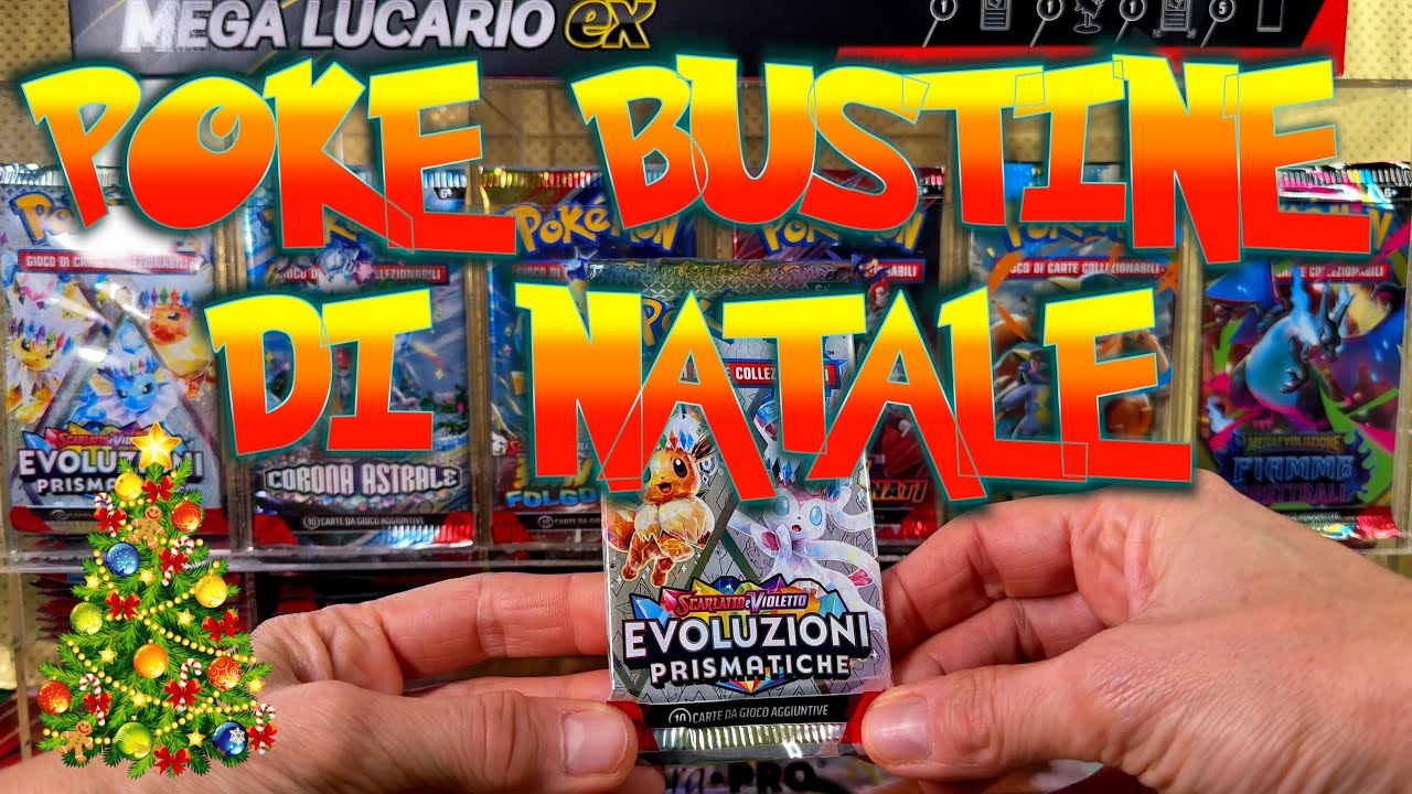 Apro le Pokémon bustine di Natale 🎄🤶 - YouTube