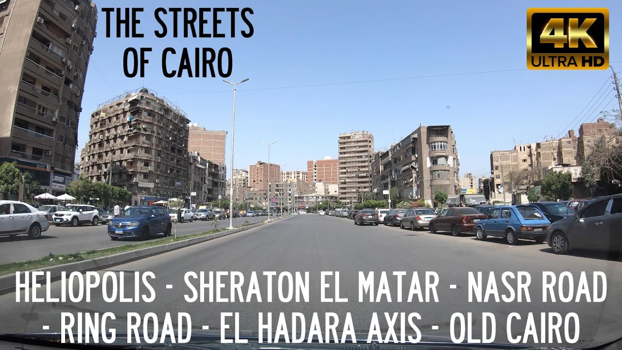Heliopolis - Nasr Road - Ring Road - El Hadara Axis - Old Cairo - Driving in Cairo, Egypt 🇪🇬 ...