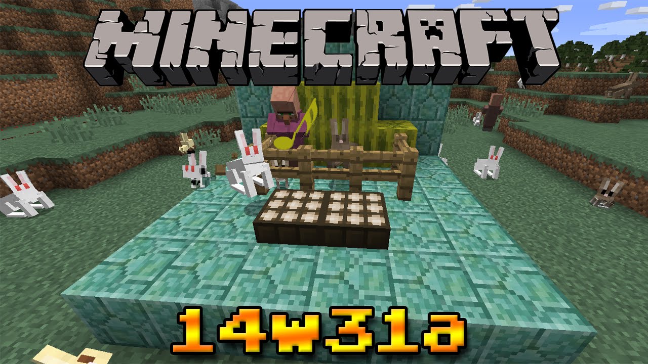 Minecraft 1.8 Snapshot : 14w31a [BUNNY NOISES, INVERTED DAYLIGHT ...