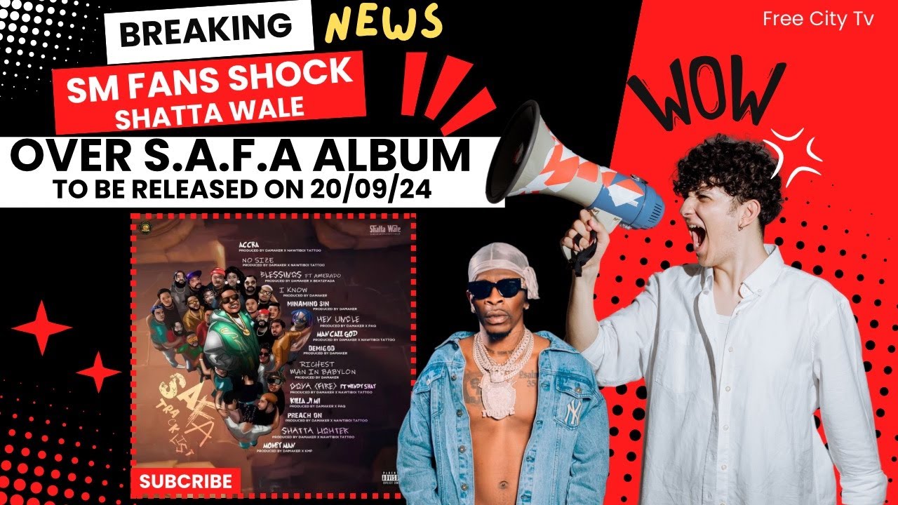 SM Fans to Surprise Shatta Wale When & Before SAFA Album Release 😲 ...