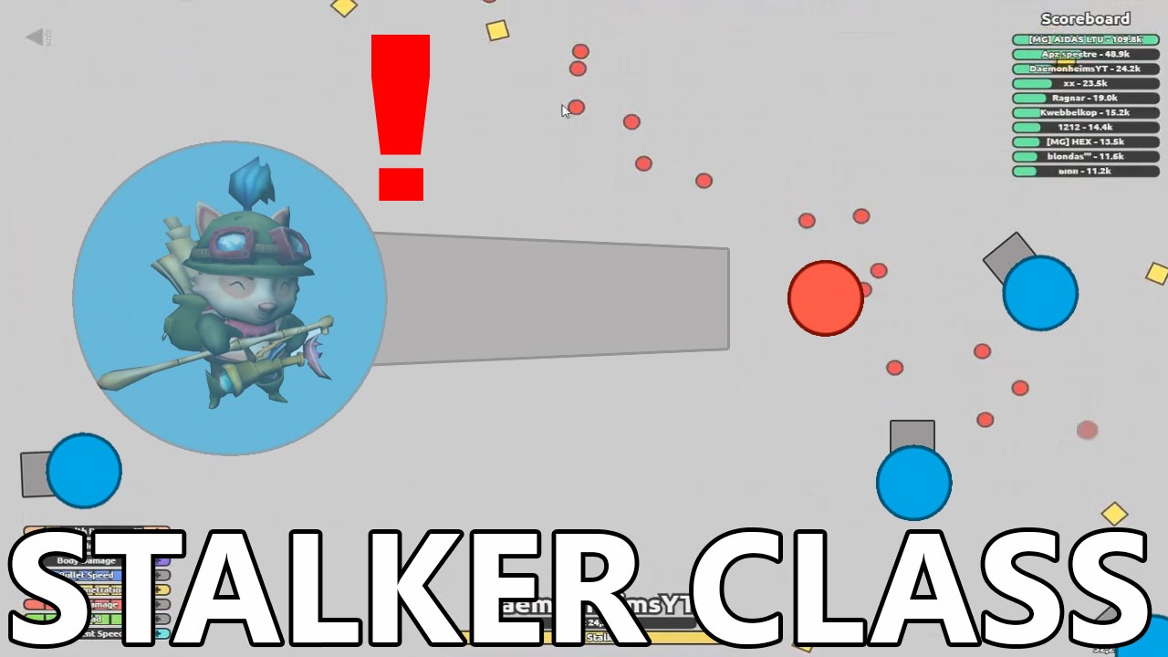 Diep.io How to play Stalker Class + Gameplay - STEALTH MODE - MAY 27 ...
