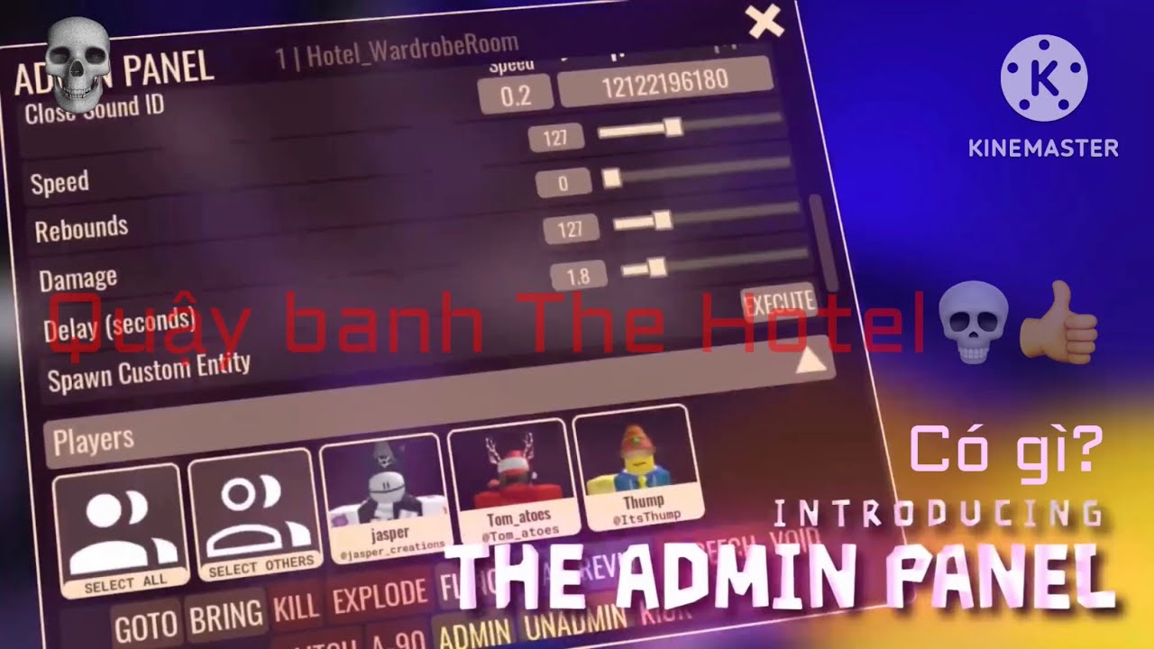 Roblox|Doors|Admin Panel có gì?|Thứ khiến game trở nên hổn loạn💀 - YouTube