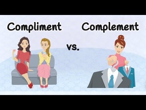Compliment vs. Complement|| Homophones || How to differentiate? || Word Blunders - YouTube