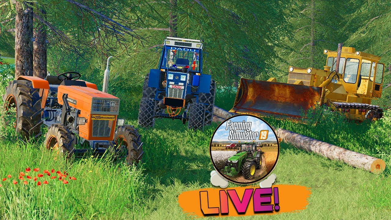 PE CARARE PRIN PADURE 👨‍🌾 Farming Simulator 19 - YouTube