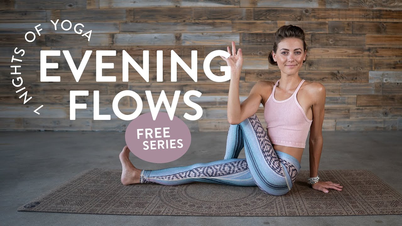 FREE 7-DAY YOGA PROGRAM 🌙 A yoga class for every night of the week 🌙 ...