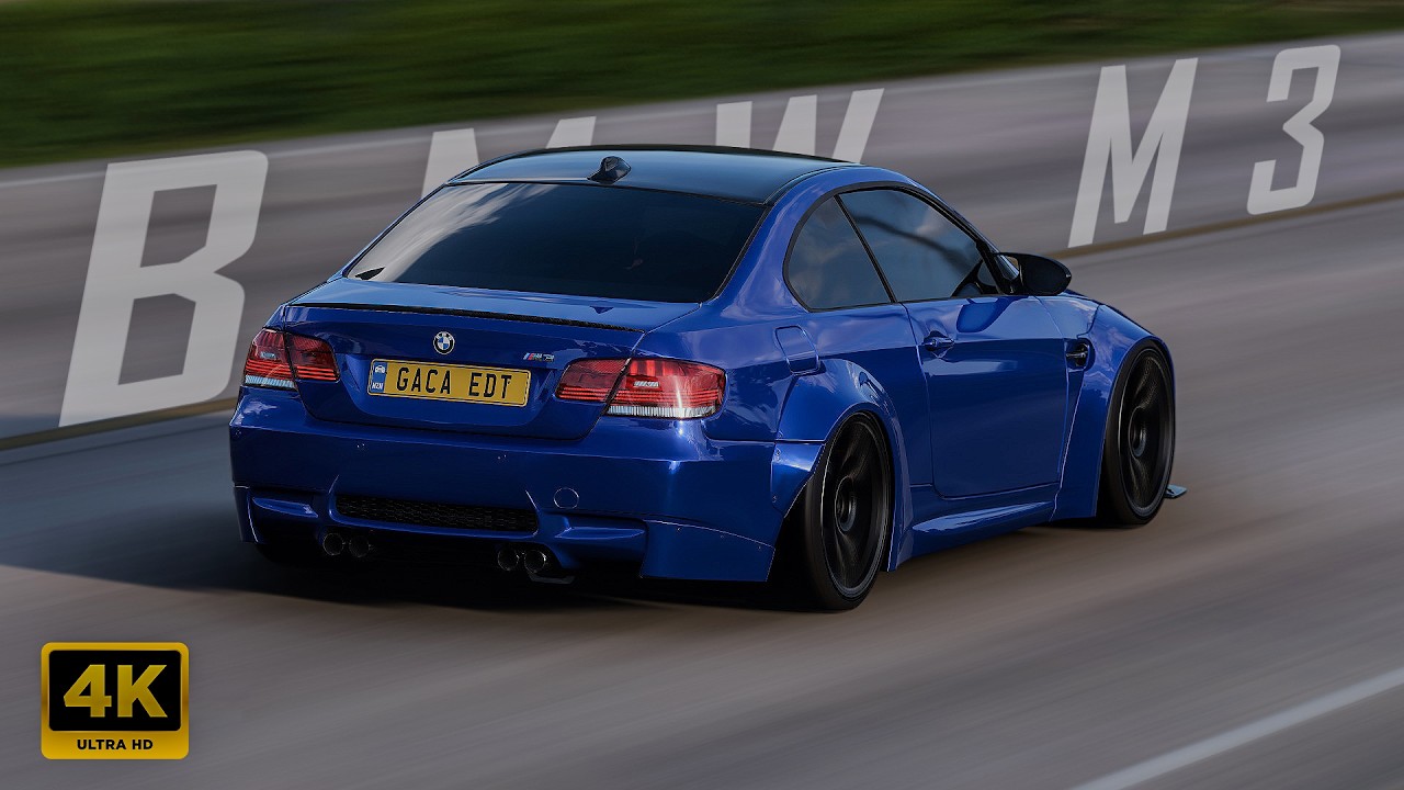 735 HP BMW M3 E92 | Forza Horizon 5 | 4K Ultra HD - YouTube