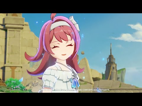 Genshin Impact Cutscene Boss Fight The Knave - YouTube