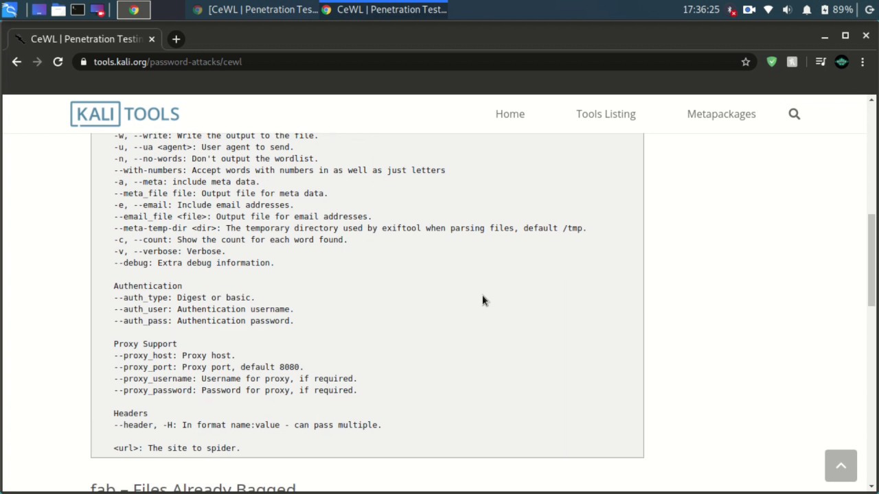How to use CeWL | Password Attack Tool | Kali Linux 2020.2 - YouTube