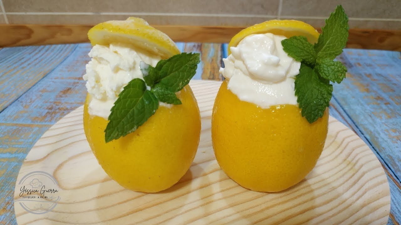 LIMONES HELADOS🍋HELADO DE LIMÓN,con sólo 3 ingredientes, con Mambo ...