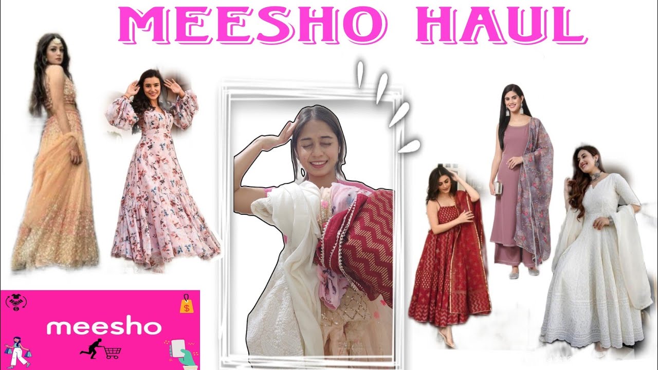 *Huge* MEESHO Haul || Meesho Wedding Haul || Indian Wear || Parul ...