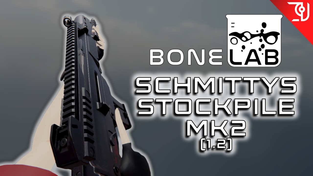 Bonelab Weapon Mod Showcase - Schmitty's Stockpile MK2 - YouTube