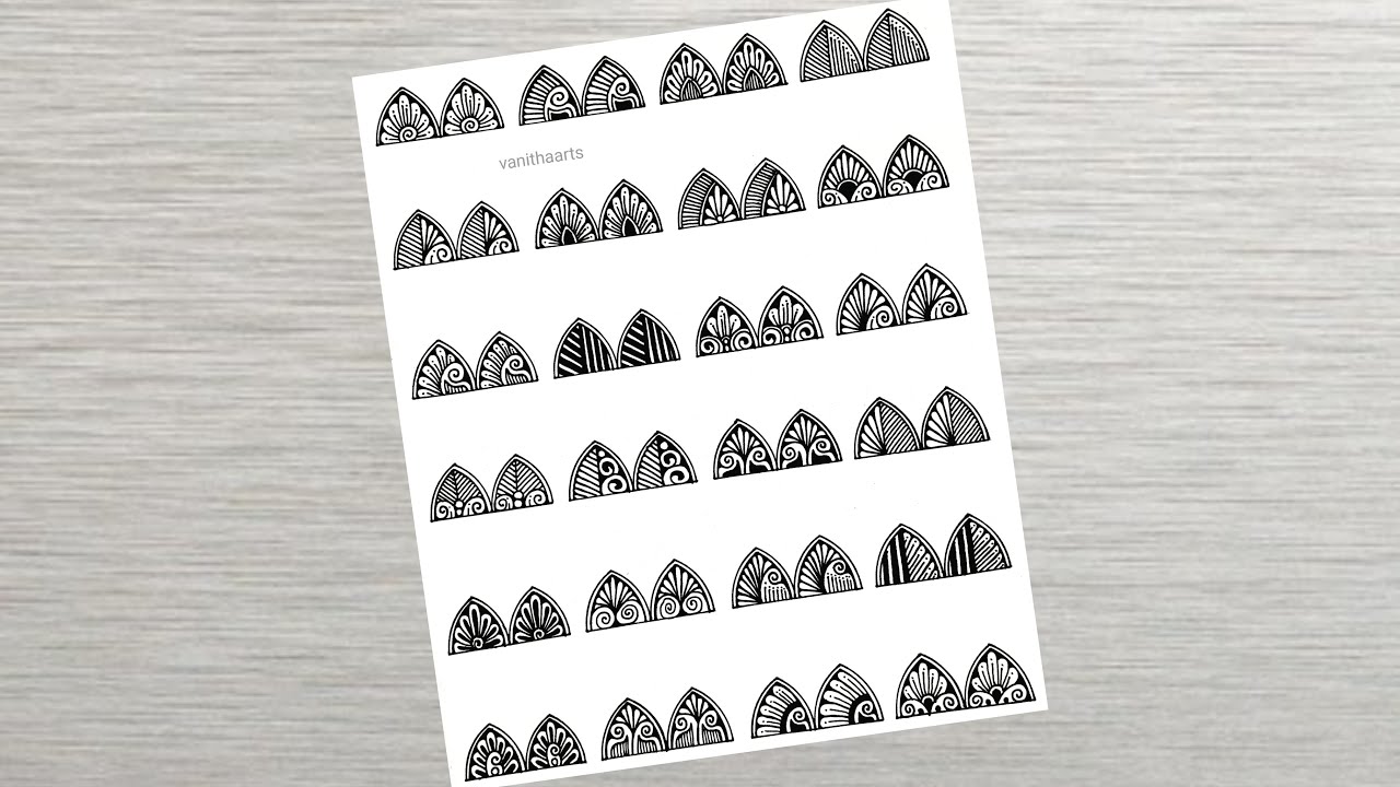 24 Different Mandala Patterns | How to Draw Mandala Patterns for ...