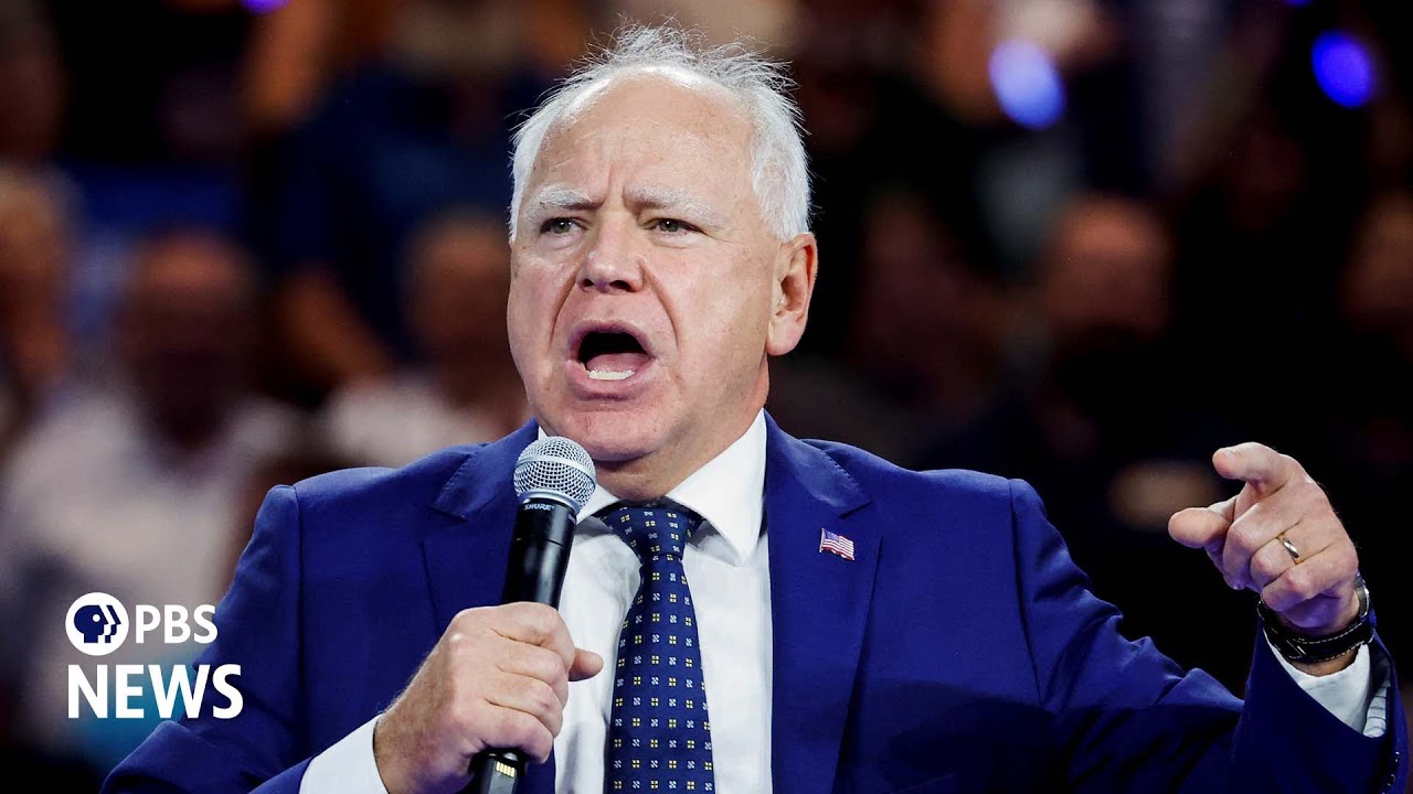 WATCH LIVE: Walz appears at campaign rally in Erie, Pennsylvania - YouTube