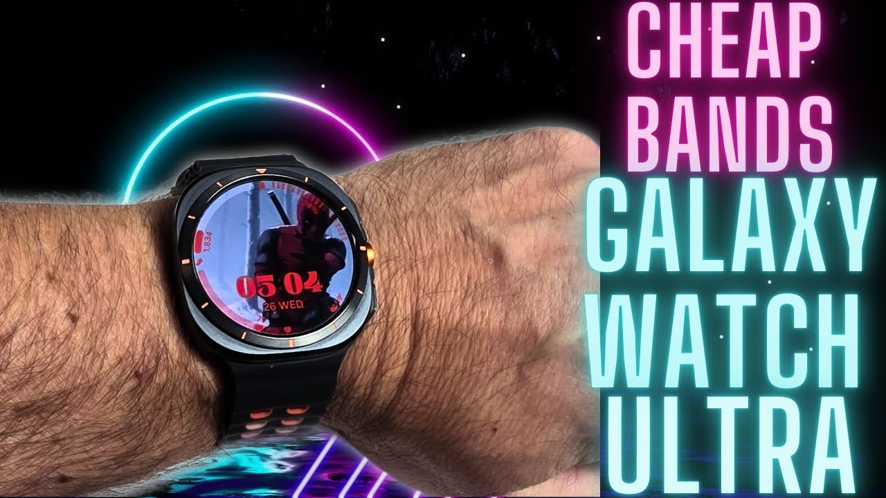 Find Amazing Galaxy Watch Ultra Straps Without Breaking The Bank - YouTube