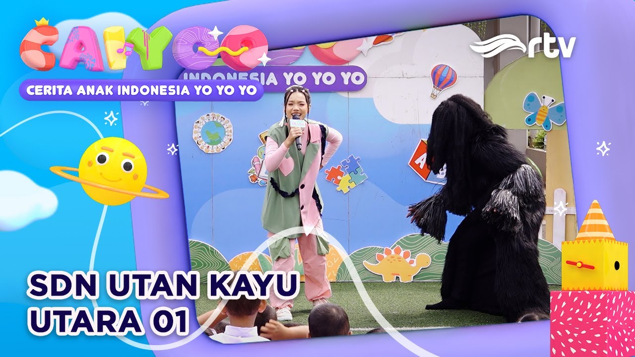 CAIYOO Buat Keseruan DI SDN UTAN KAYU UTARA 01 - YouTube