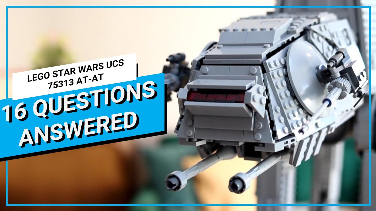 LEGO Star Wars 75313 AT-AT: 16 burning questions answered - YouTube