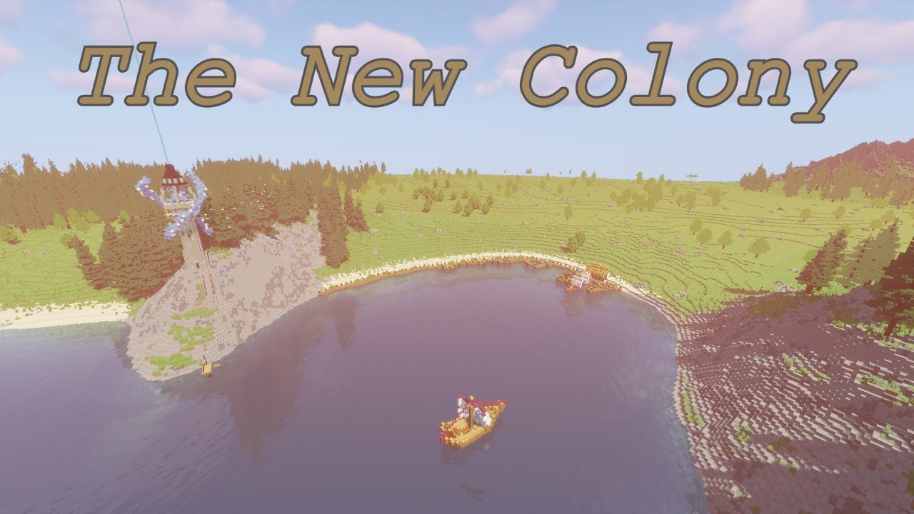 Minecraft Timelapse | The New Colony in Minecraft - YouTube