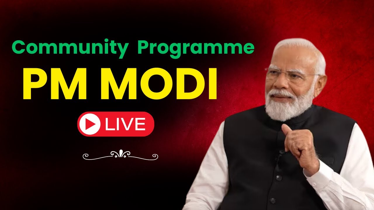 LIVE: PM Modi attends community programme in Moscow, Russia - YouTube