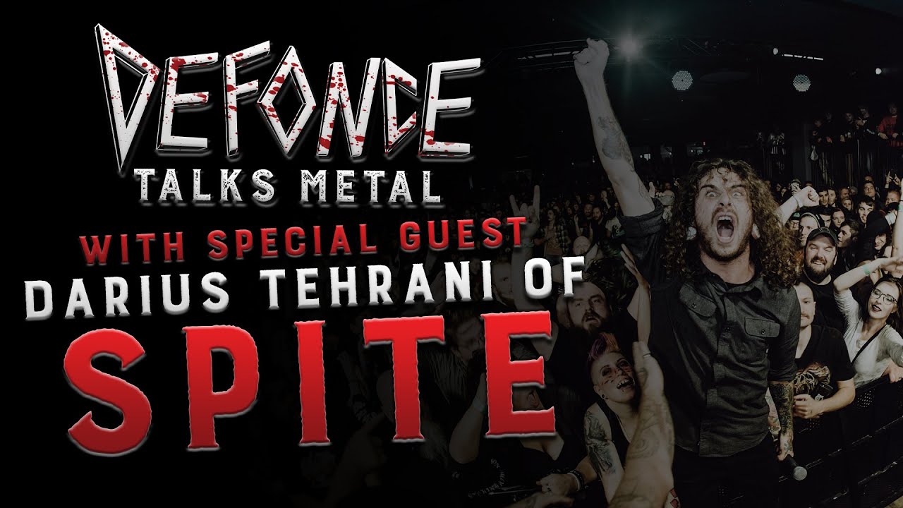 Darius Tehrani of SPITE on DeFonce Talks Metal - YouTube