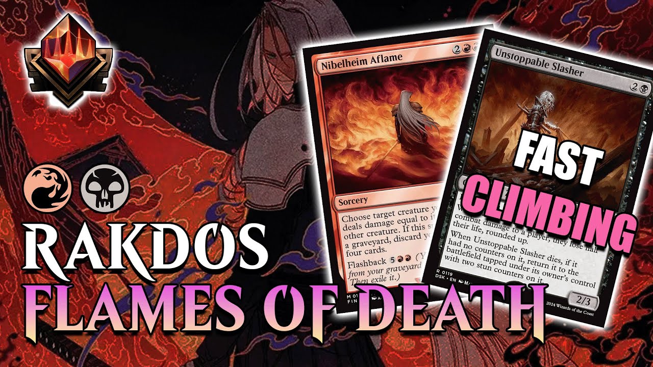 💀🔥 Rakdos NIBELHEIM AFLAME is amazing for climbing Mythic in Bo1 and ...