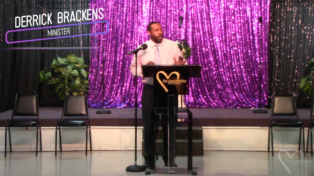 Derrick Brackens Giving A Motivational Testimony! - YouTube