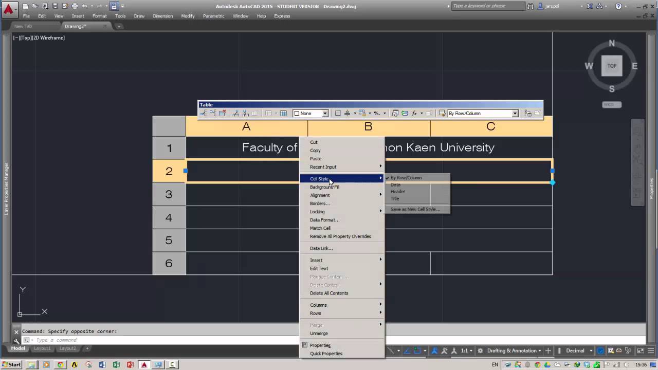AutoCAD How to create A4 template layout สร้าง template - YouTube