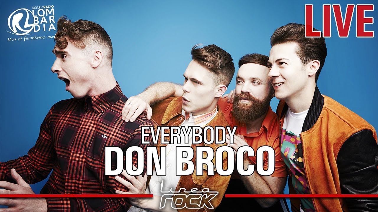 DON BROCO - Everybody - unplugged @Linea Rock 2016 - YouTube