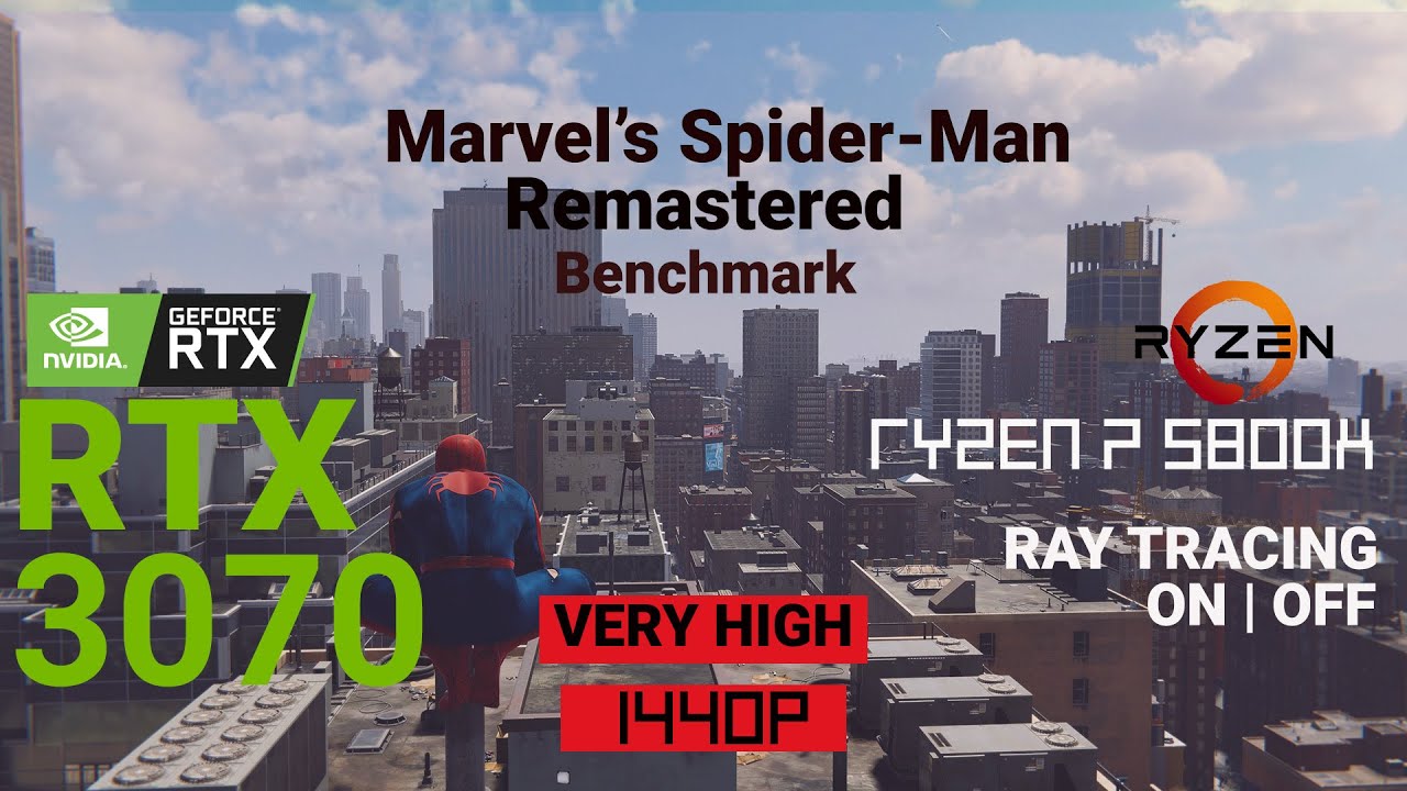 Marvel's Spider Man Remastered | RTX 3070 | 1440p | Ray Tracing ...