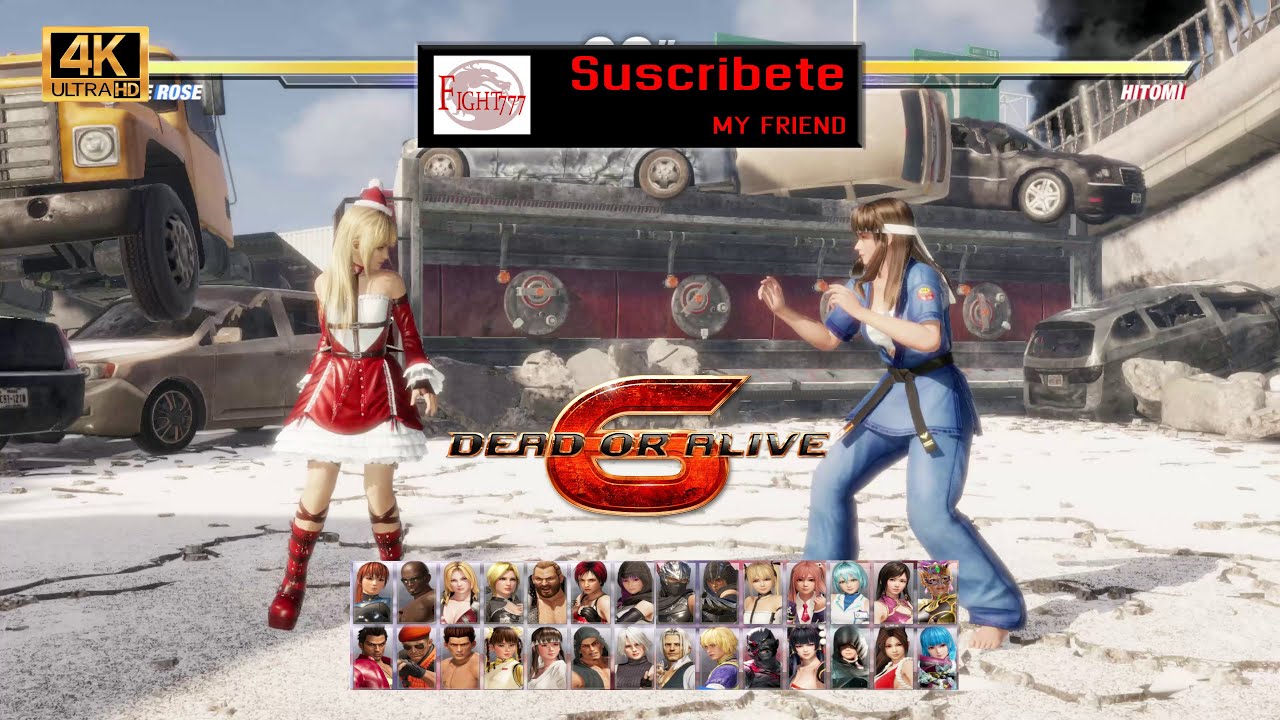 Today...Marie Rose Vs Hitomi In [Dead or Alive 6] - YouTube