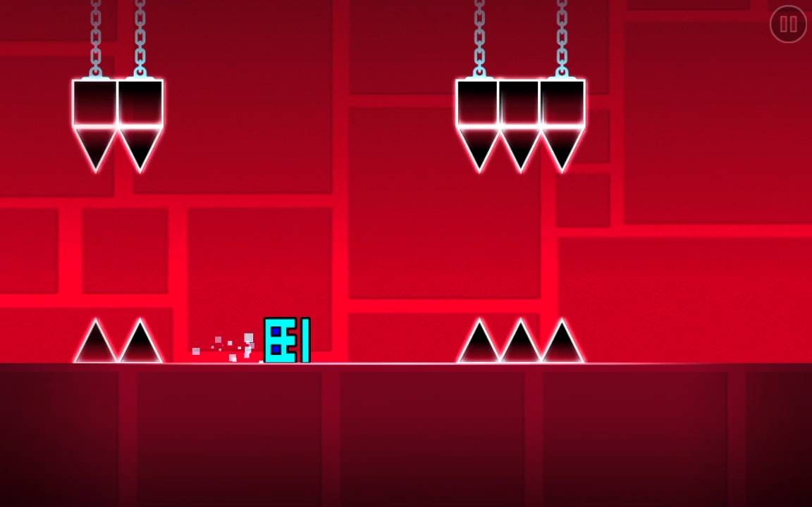 Geometry dash 1st level - YouTube
