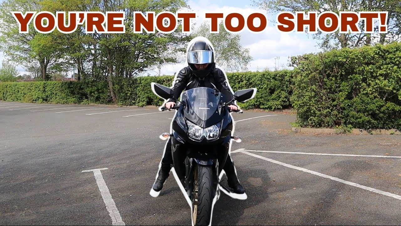 How I Tiptoe a Motorcycle: TIPS FOR NEW SHORT BIKERS - YouTube