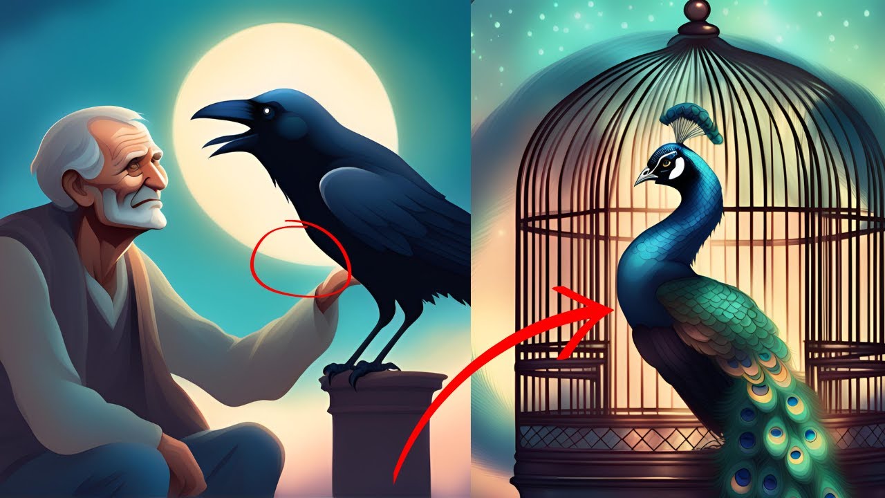 The Crow and The Wise Old Man #motivational - YouTube