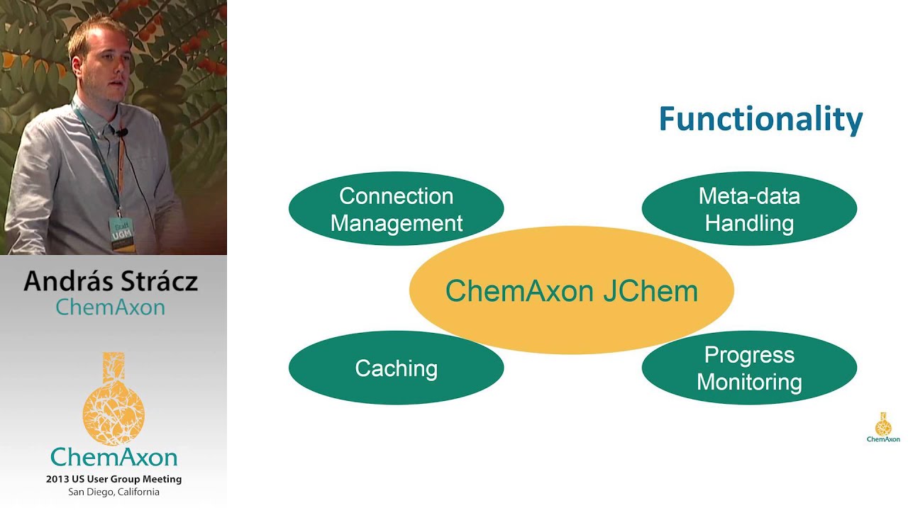 András Strácz (ChemAxon): JChem Web Services - The New Story - YouTube
