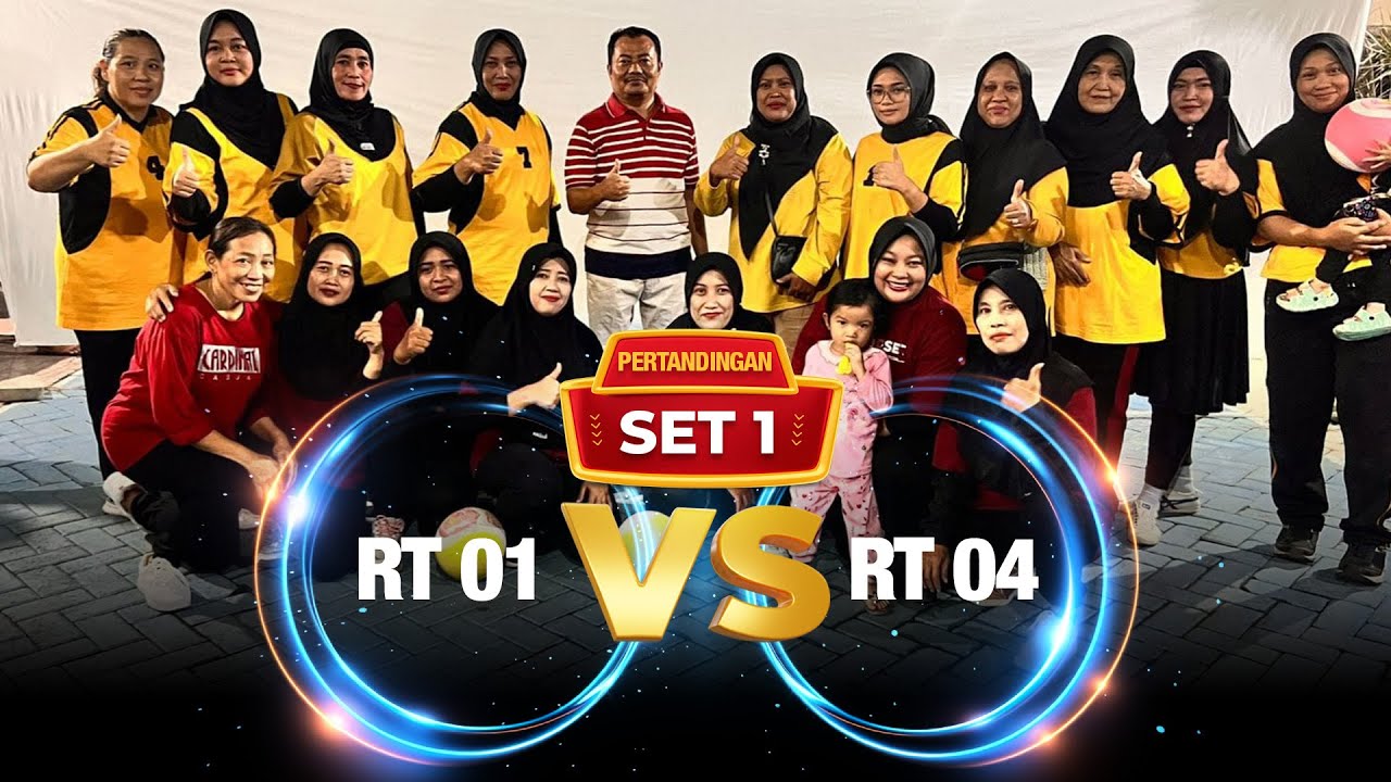 BOLTIK RT 04 VS RT 01 (SET 1) - PUTRI - YouTube